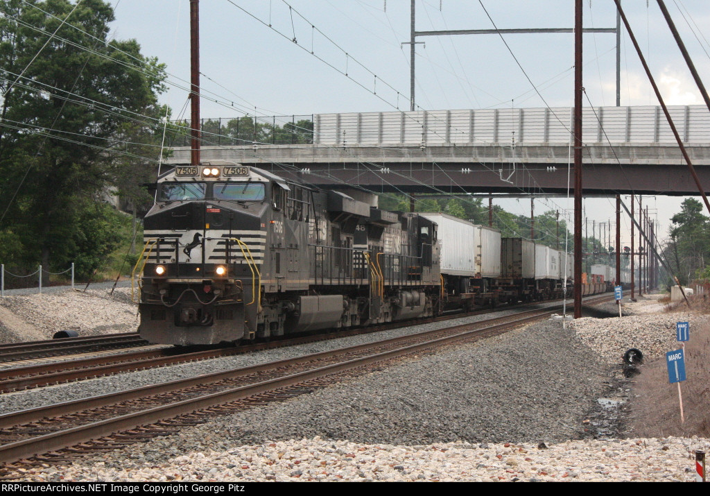 NS train 24M at Martins